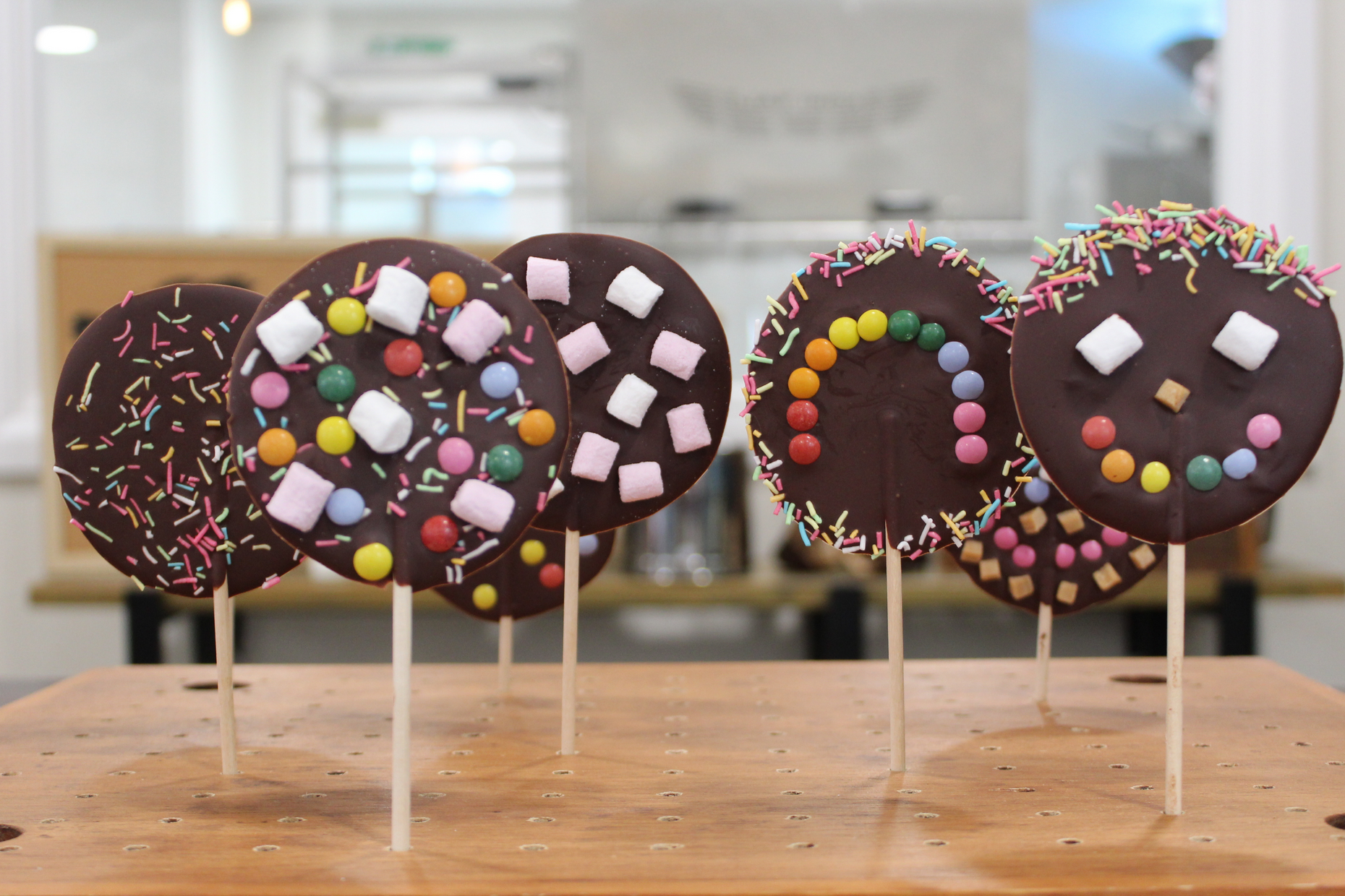 Chocolate Lollipop Making - York Cocoa Works
